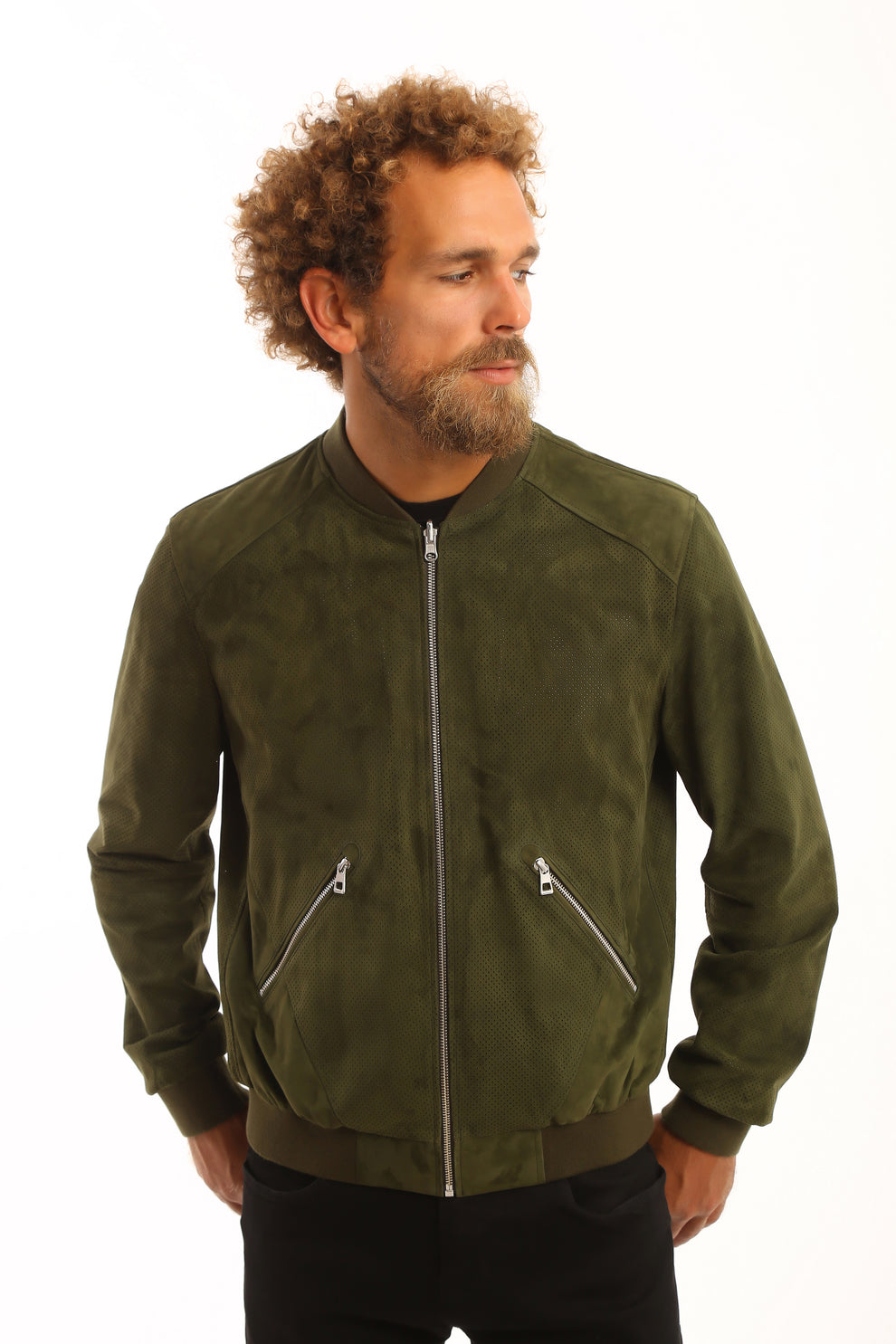 Valiant Dual Reversible Suede Jacket – Barya Leather