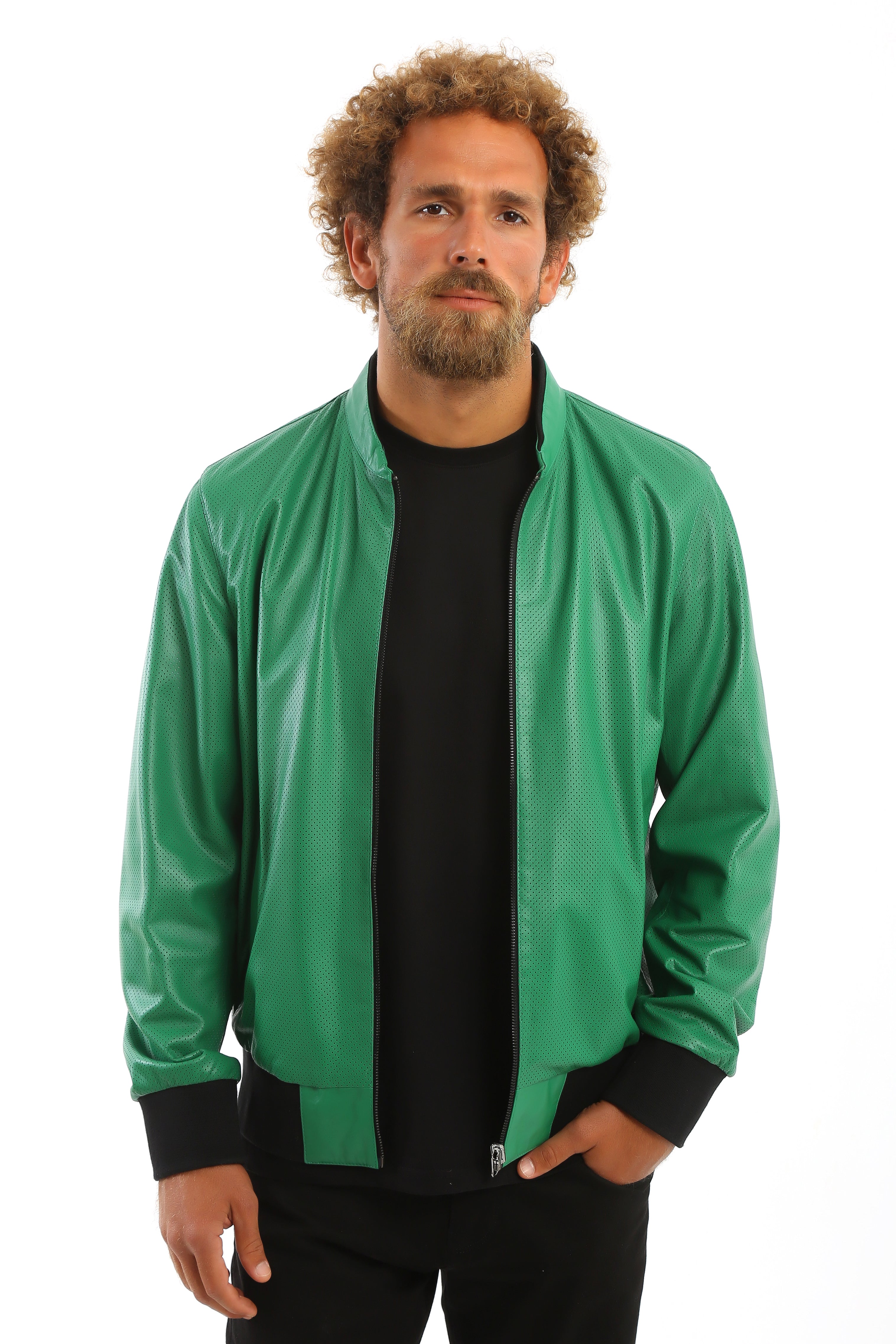 Spectra Lambskin Leather Jacket – Barya Leather