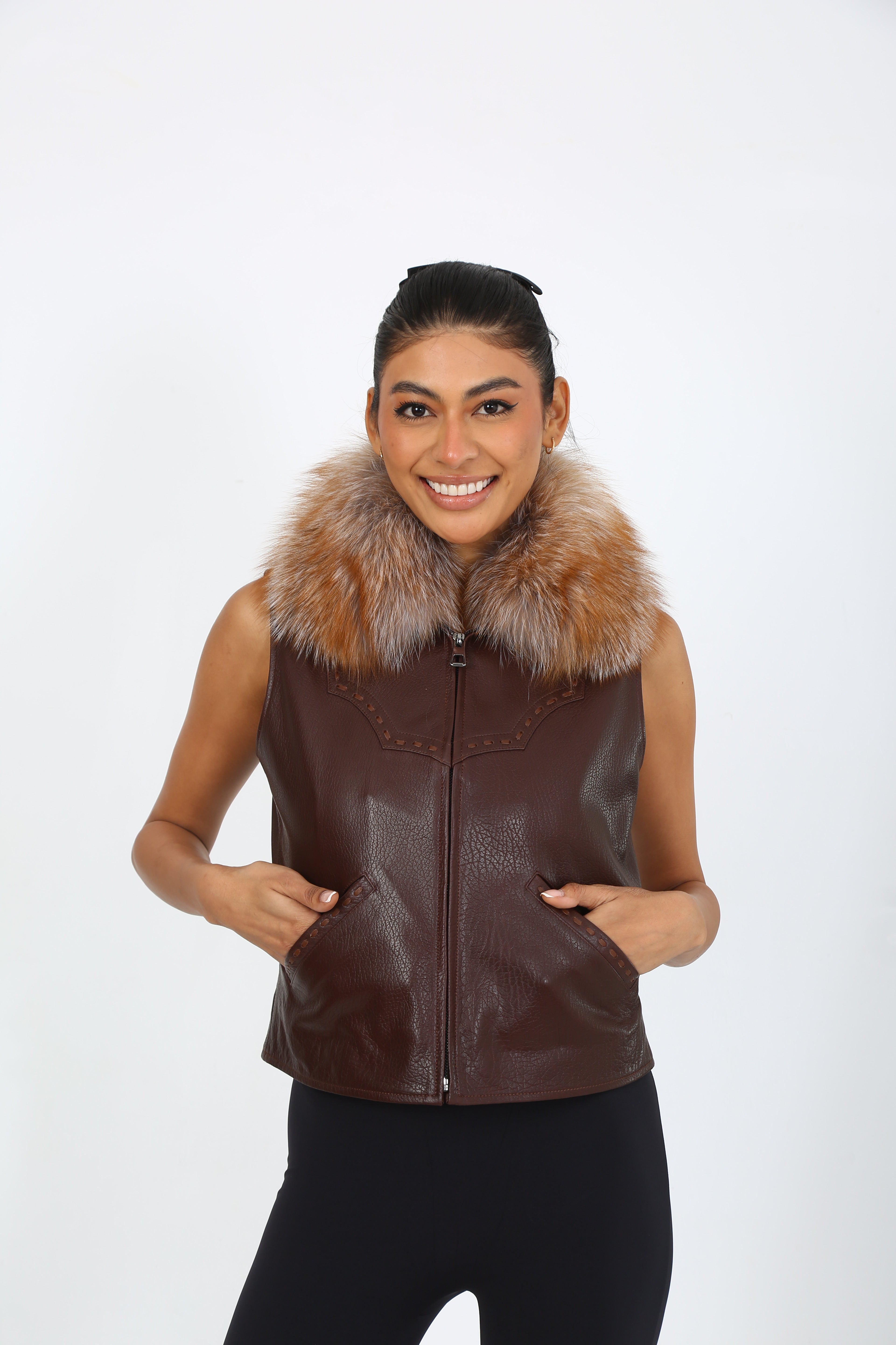 Aspen Leather Vest – Barya Leather