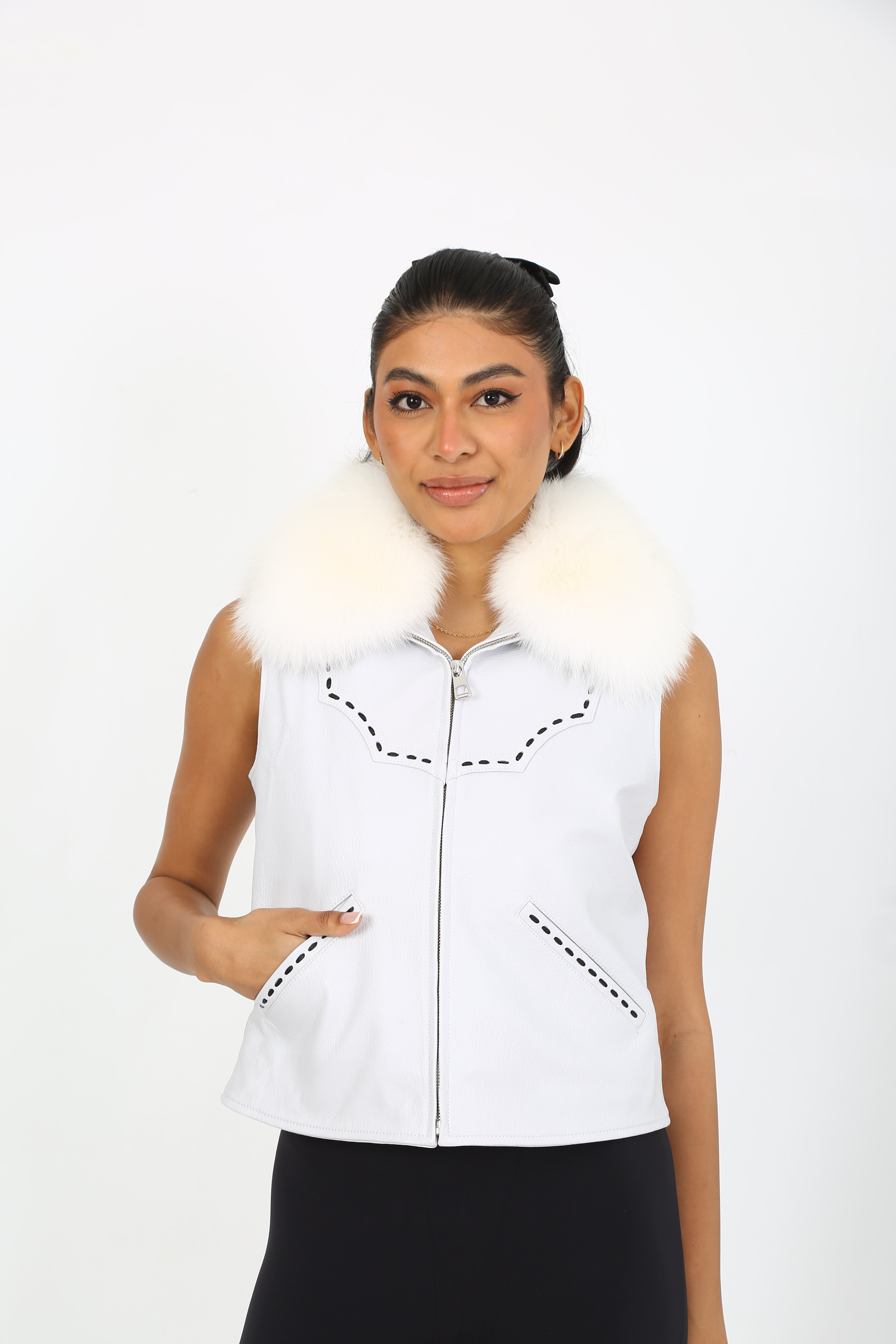 Aspen Leather Vest – Barya Leather