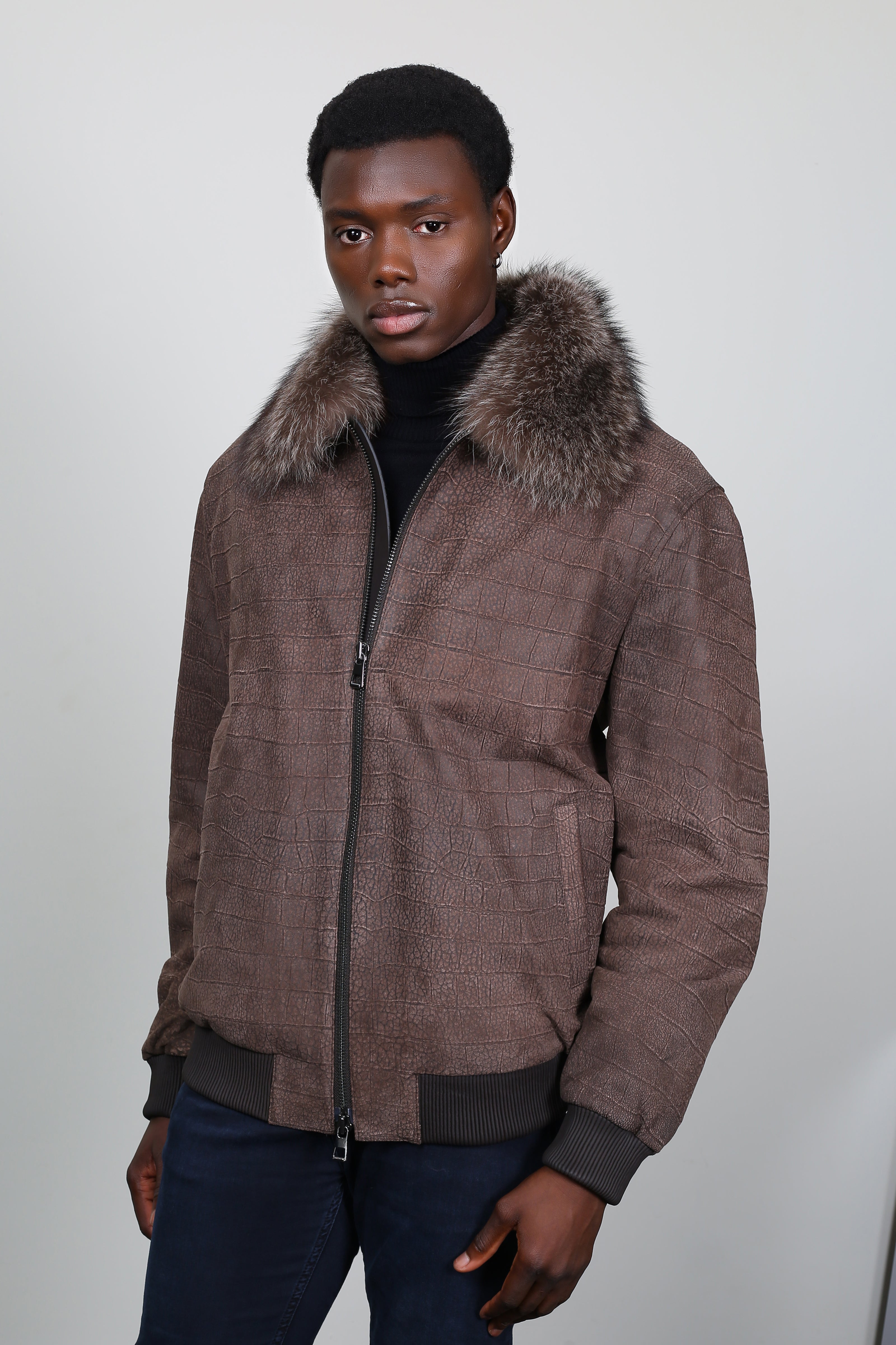 Arctic Sovereign Leather Jacket – Barya Leather